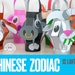 12 Chinese Zodiac Lanterns Craft Activity Chinese New Year CNY Coloring ...