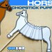 Happy Horse Chopstick Puppet Craft, Farm Animals (4 Pages) - Etsy UK