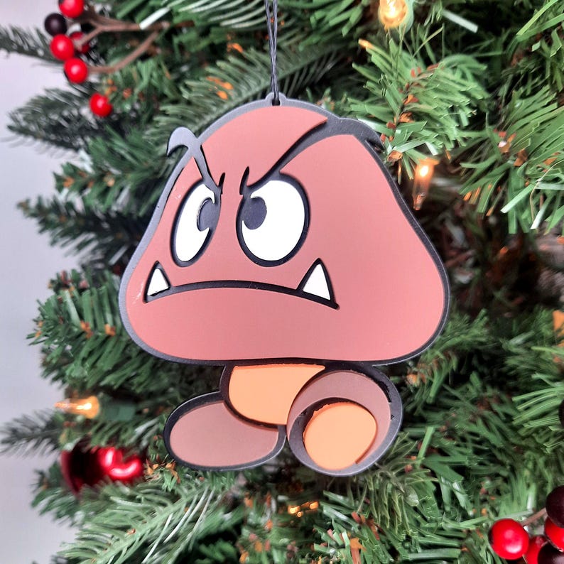Mario Bros Christmas Ornaments - Etsy