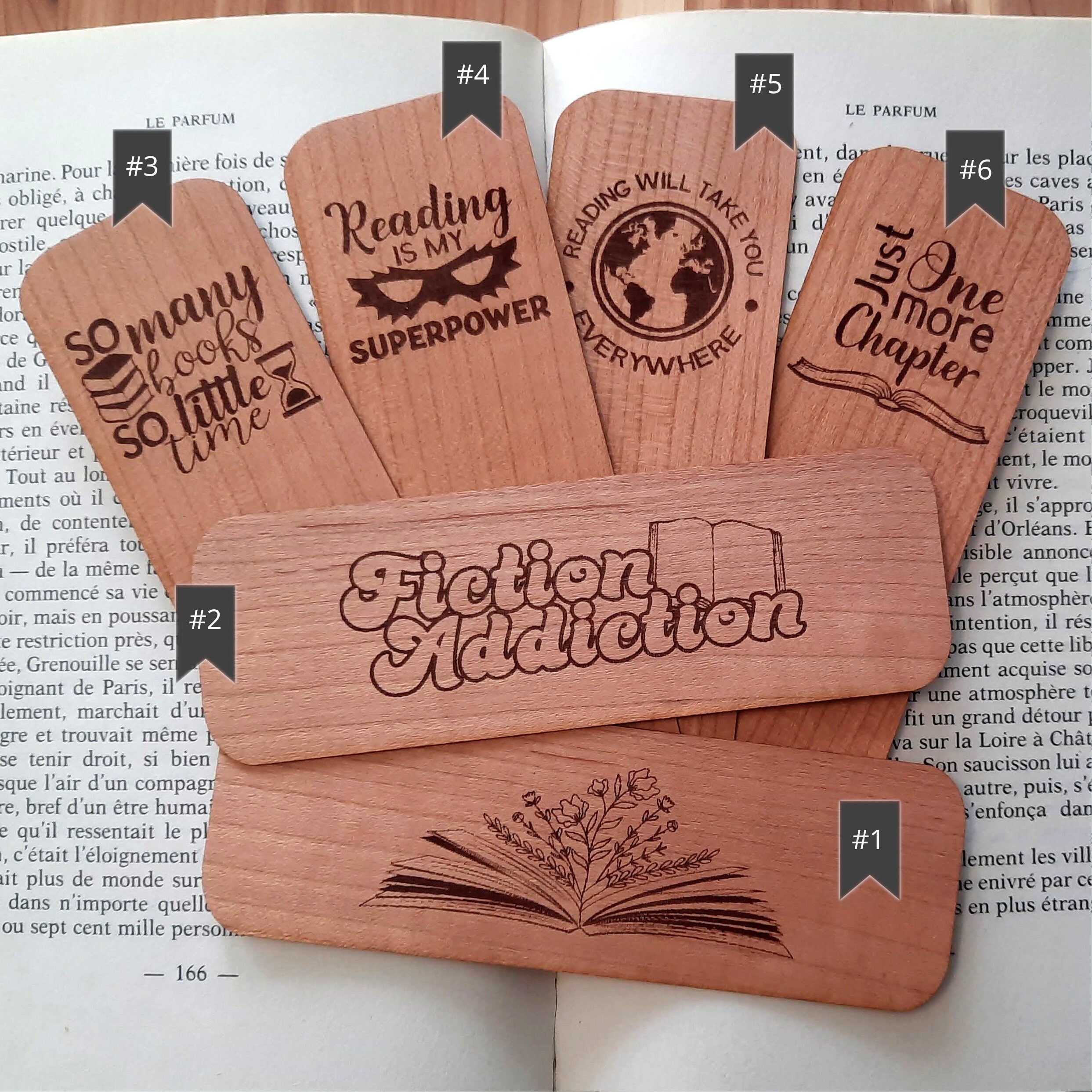 Wooden Bookmarks Made From Upcycled Wood Veneer - Etsy