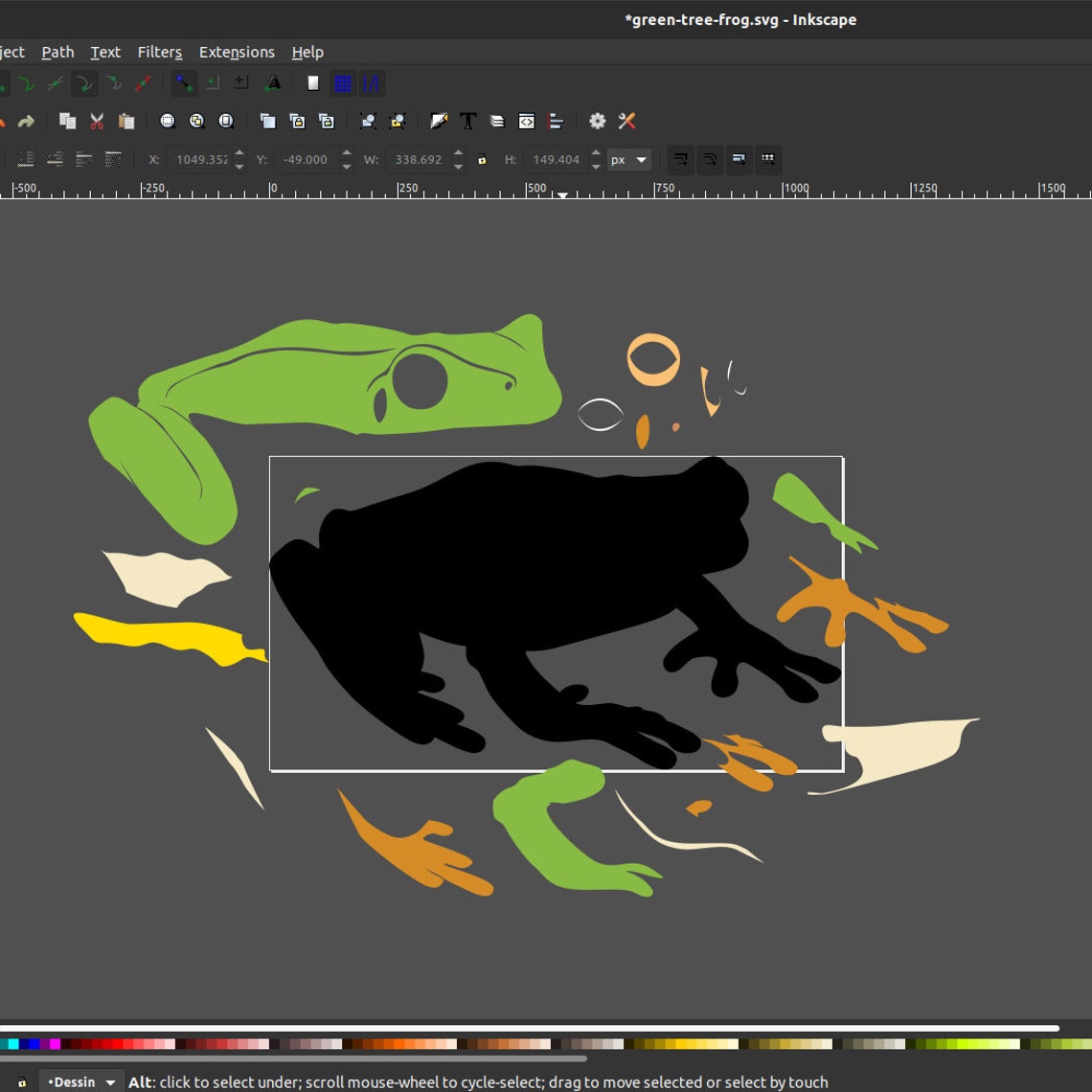 Green Tree Frog SVG | Tree Frog Clipart | Realistic Tree Frog ...