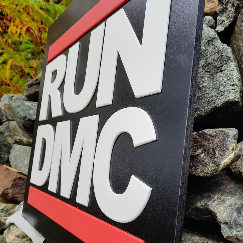 Run DMC Logo Wall Art - Etsy