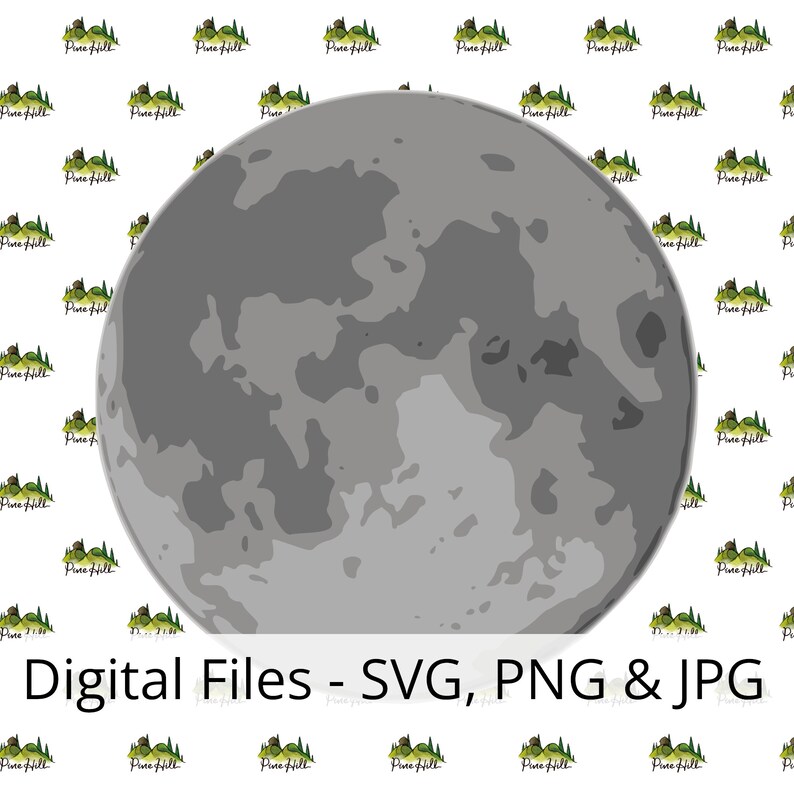 Moon Phases SVG Lunar Phases Clipart Moon Phases Vector - Etsy