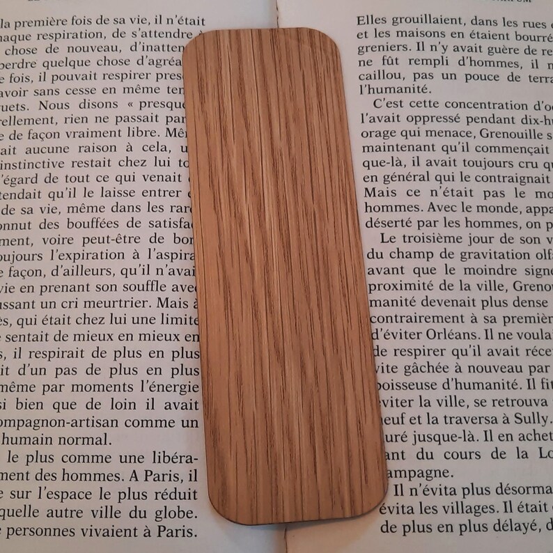 Oak Wooden Bookmarks | Book Lover Gift | Small Bookmark - Etsy