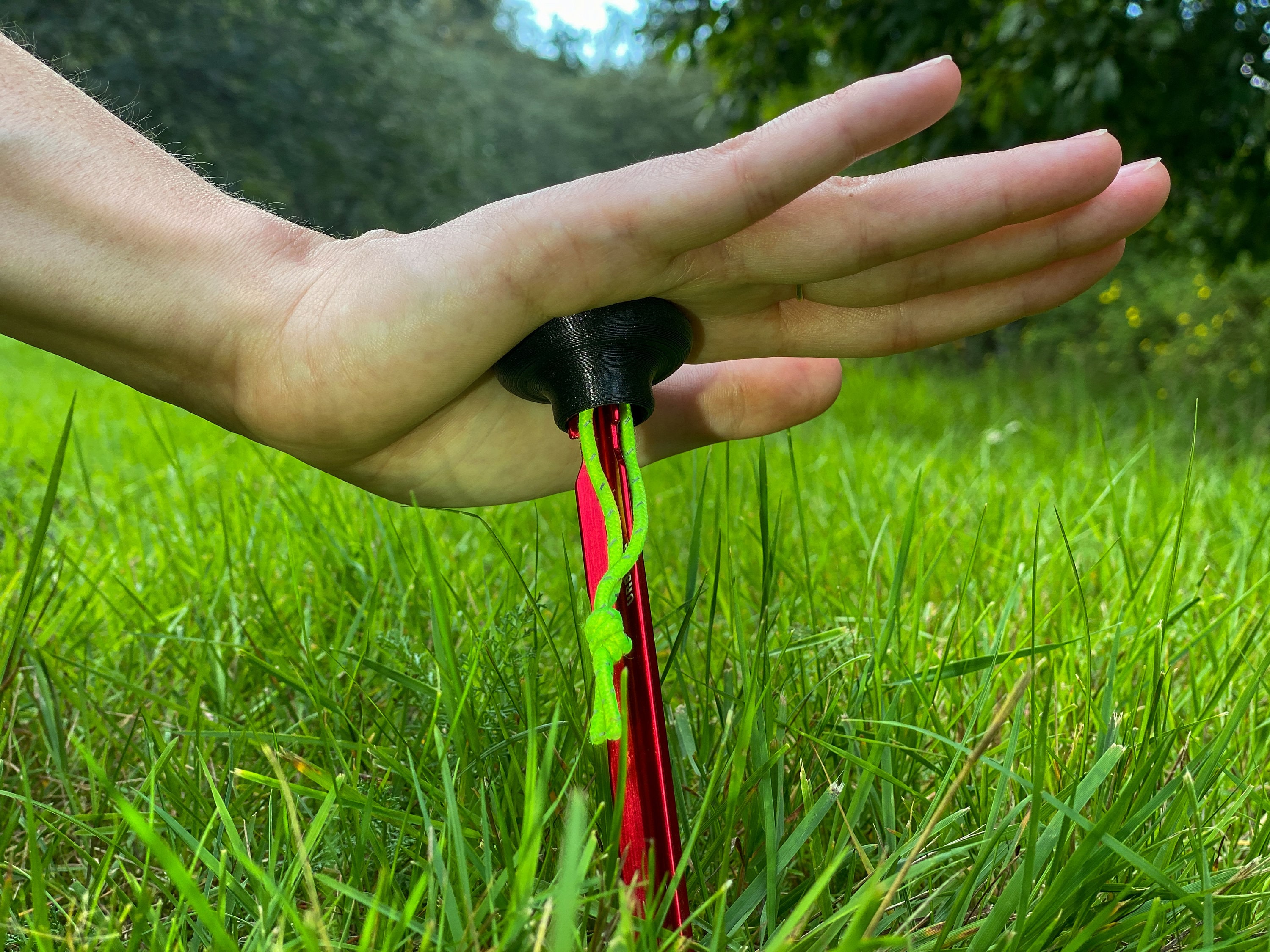 Tent Peg Pusher. A Universal Tool for Easy Tent Stake Insertion. - Etsy ...