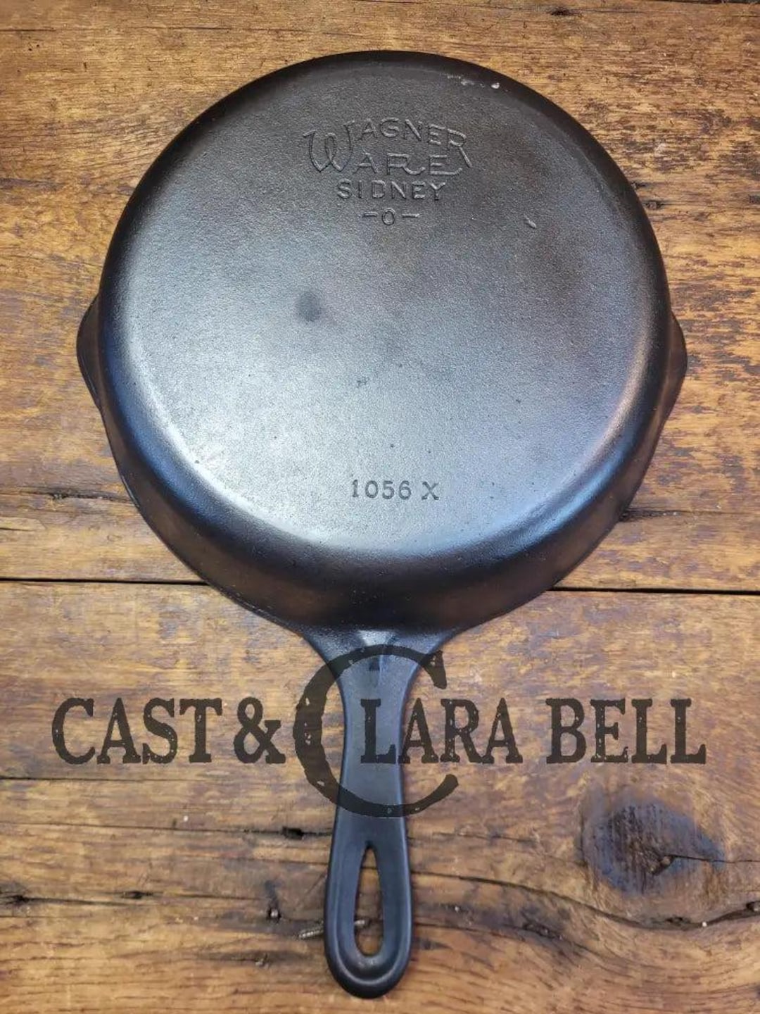 1930s Era Wagner Ware #6 Cast Iron Sautee Skillet With Smooth Bottom ...