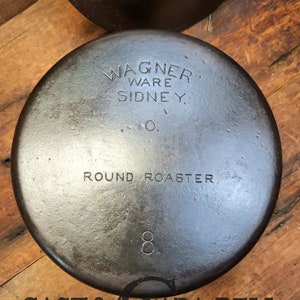 Priced to Sell 1920's Wagner 8 Dutch Oven Round Roaster With Drip Drop ...