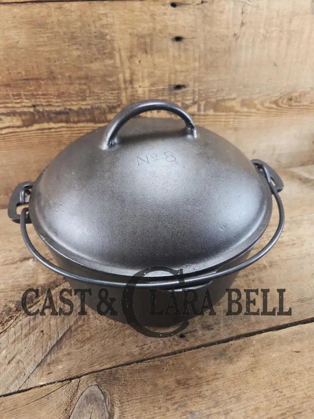 Early to Mid 1900's Foster Stove Company (ohio) #8 Cast Iron Dutch Oven ...