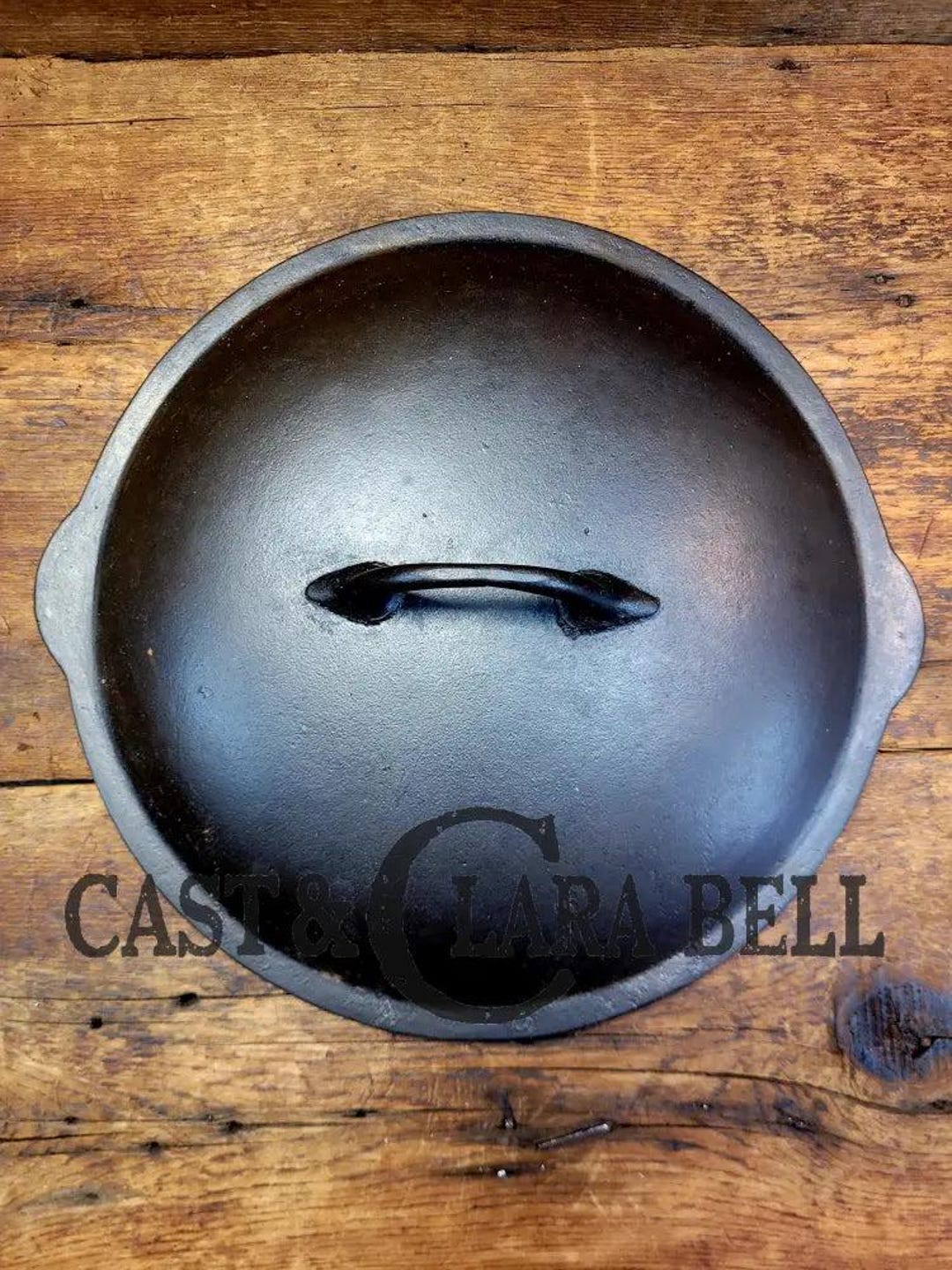 Cool Story! 1920's Chicago Hardware Foundry #9 Cast Iron Skillet Lid ...