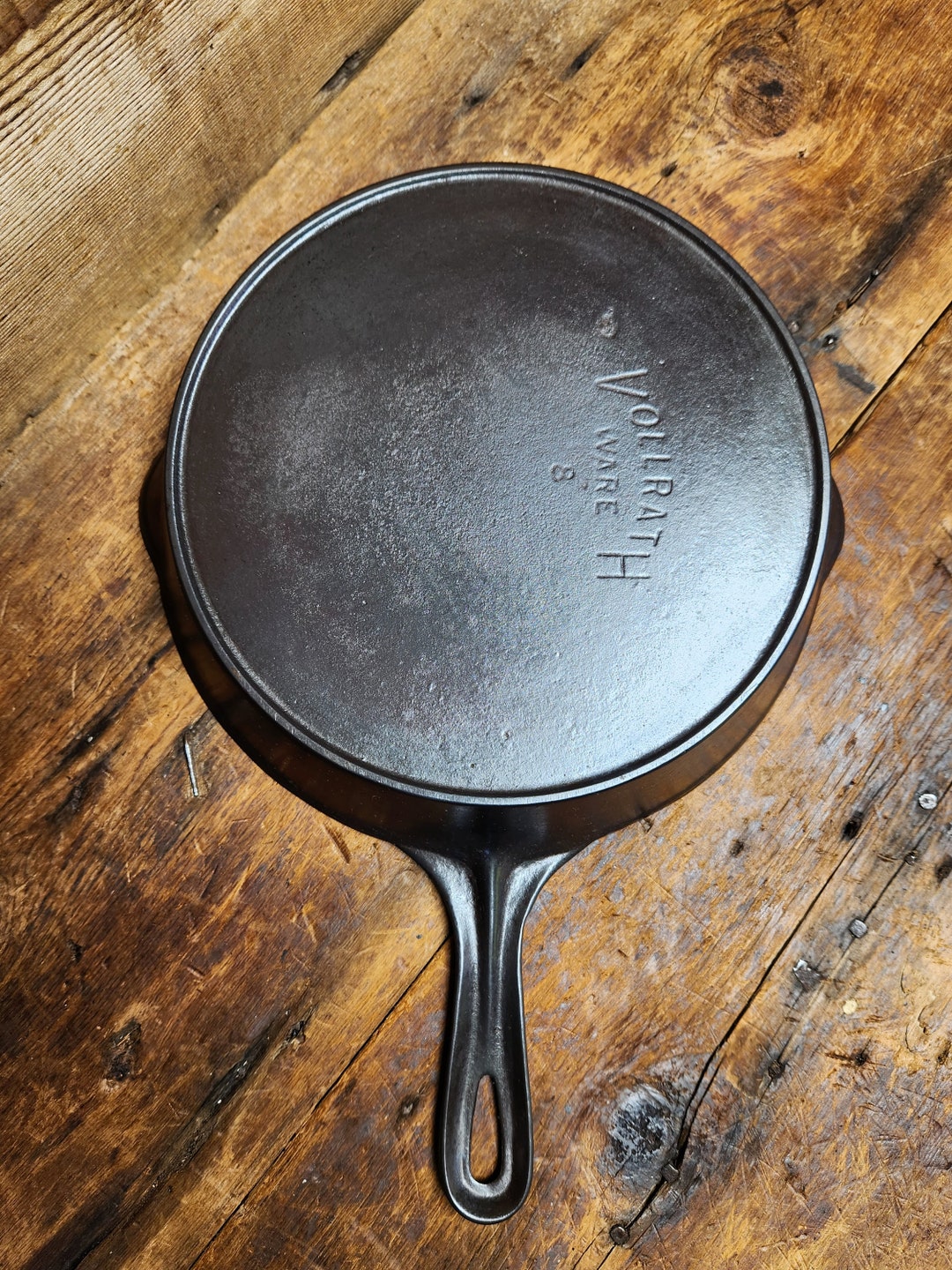 Fully Marked Vollrath 8 Cast Iron Skillet With Heat Ring - Etsy