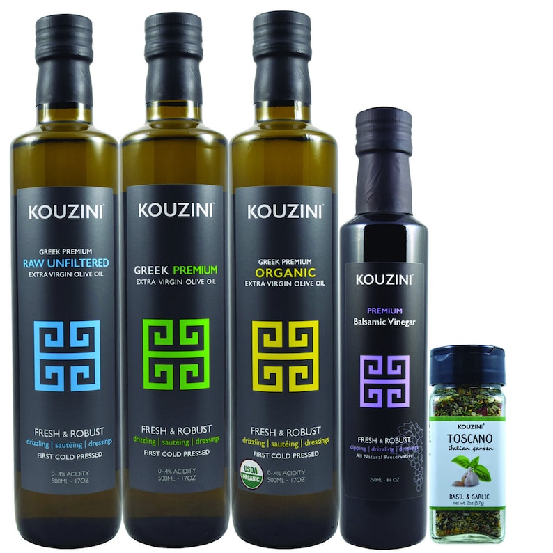 Kouzini Hercules Bundle - Greek Extra Virgin Olive Oil | First Cold ...