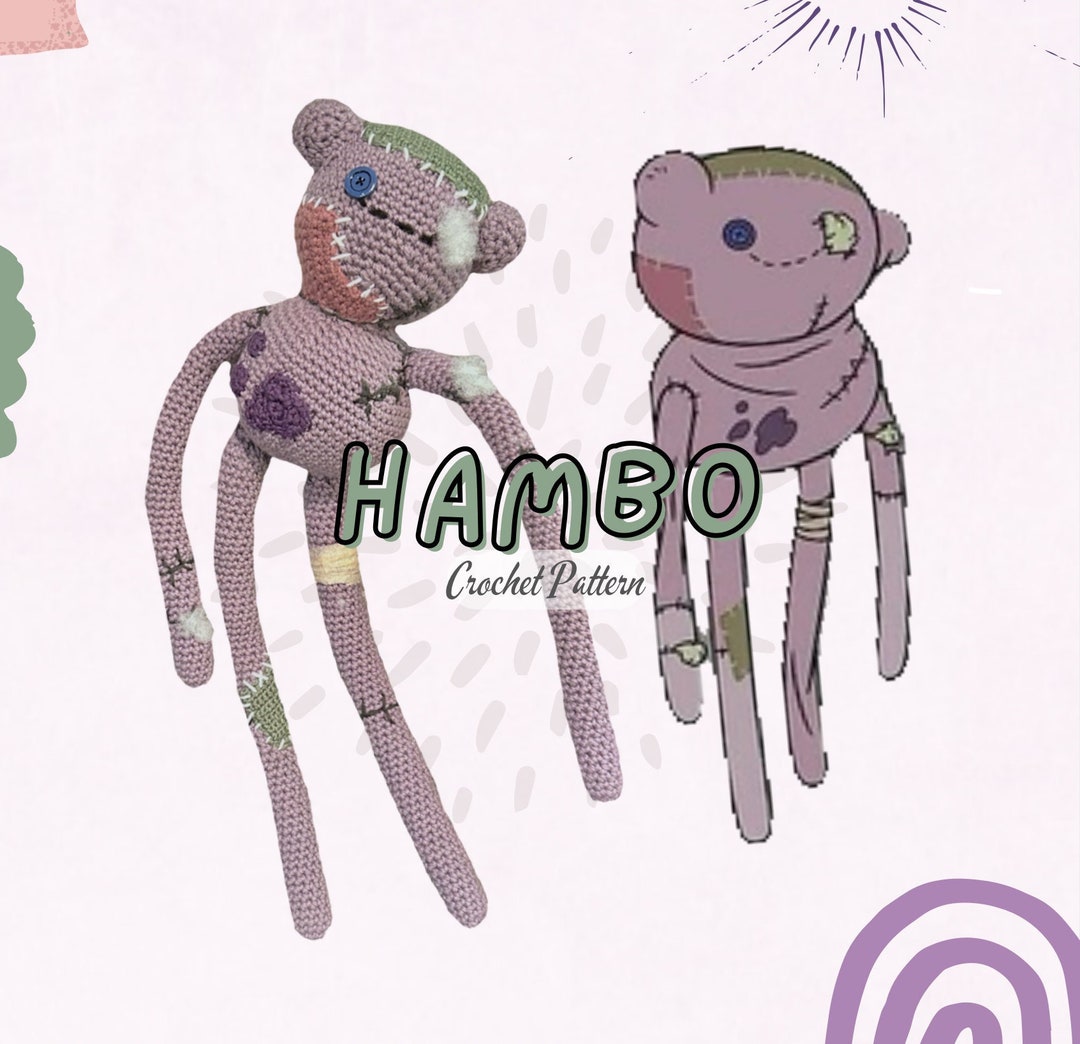 Hambo Marceline Vampire Queen Adventure Time Crochet Pattern - Etsy