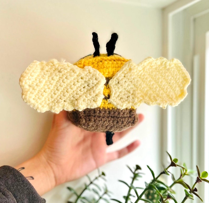 Minecraft Bee Crochet Plushie Pattern - Etsy