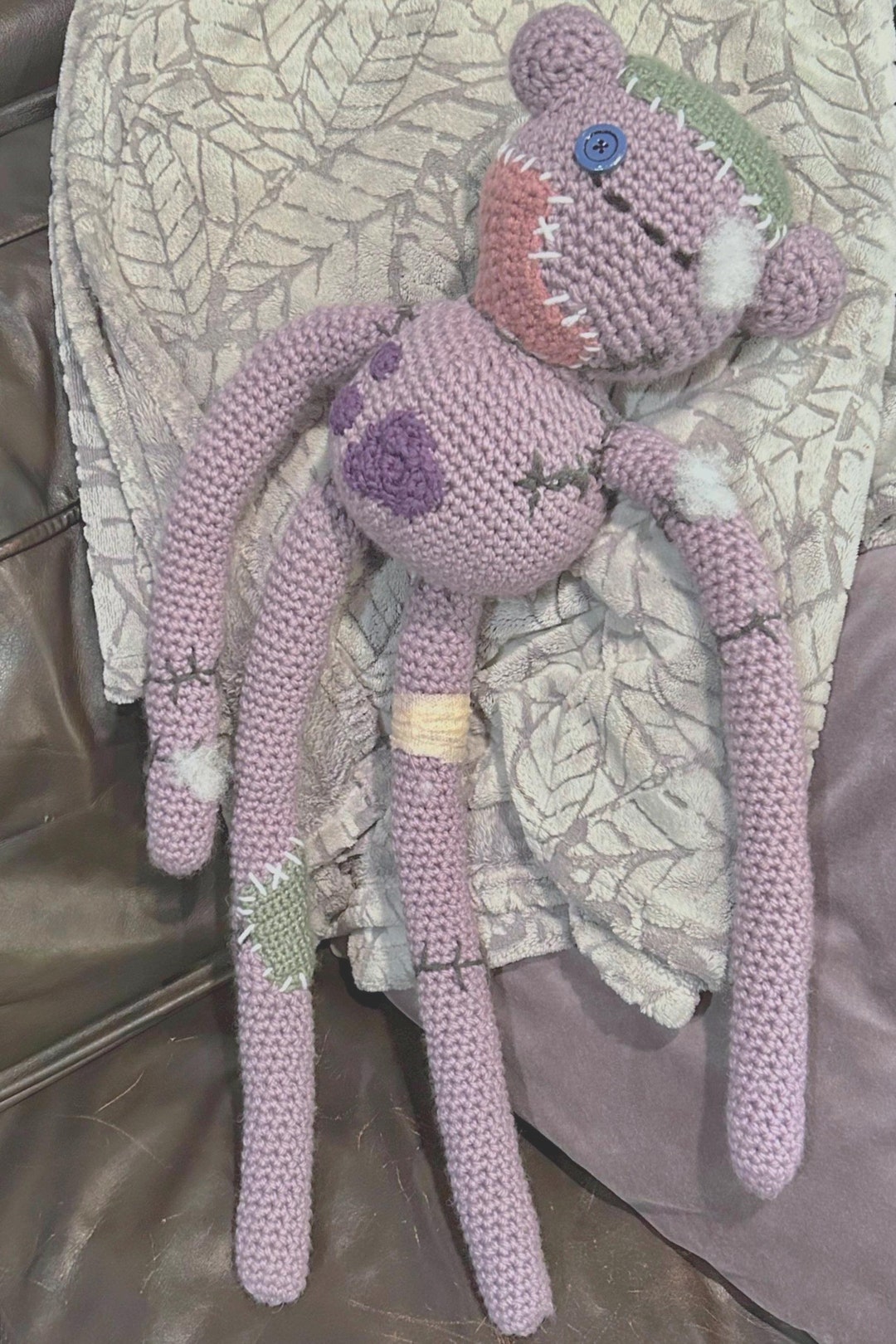 Adventure Time Marceline Hambo Plush, Handmade Stuffed Animal, Cosplay ...