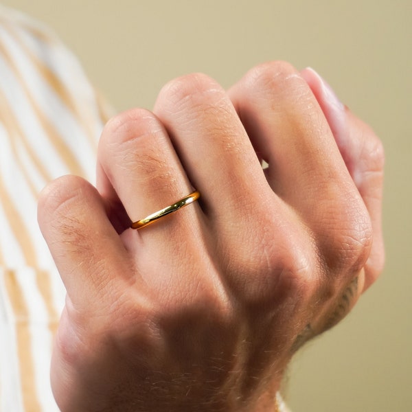 Simple Wedding Ring - Etsy
