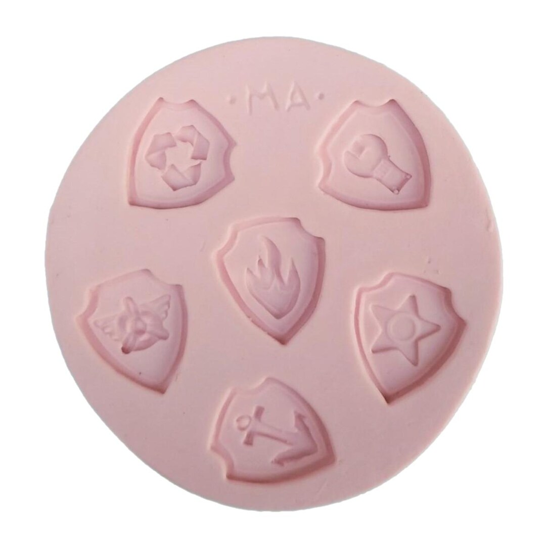 Store Closing Sale - MA 237 Animal Patrol Symbols Silicone Mold for ...