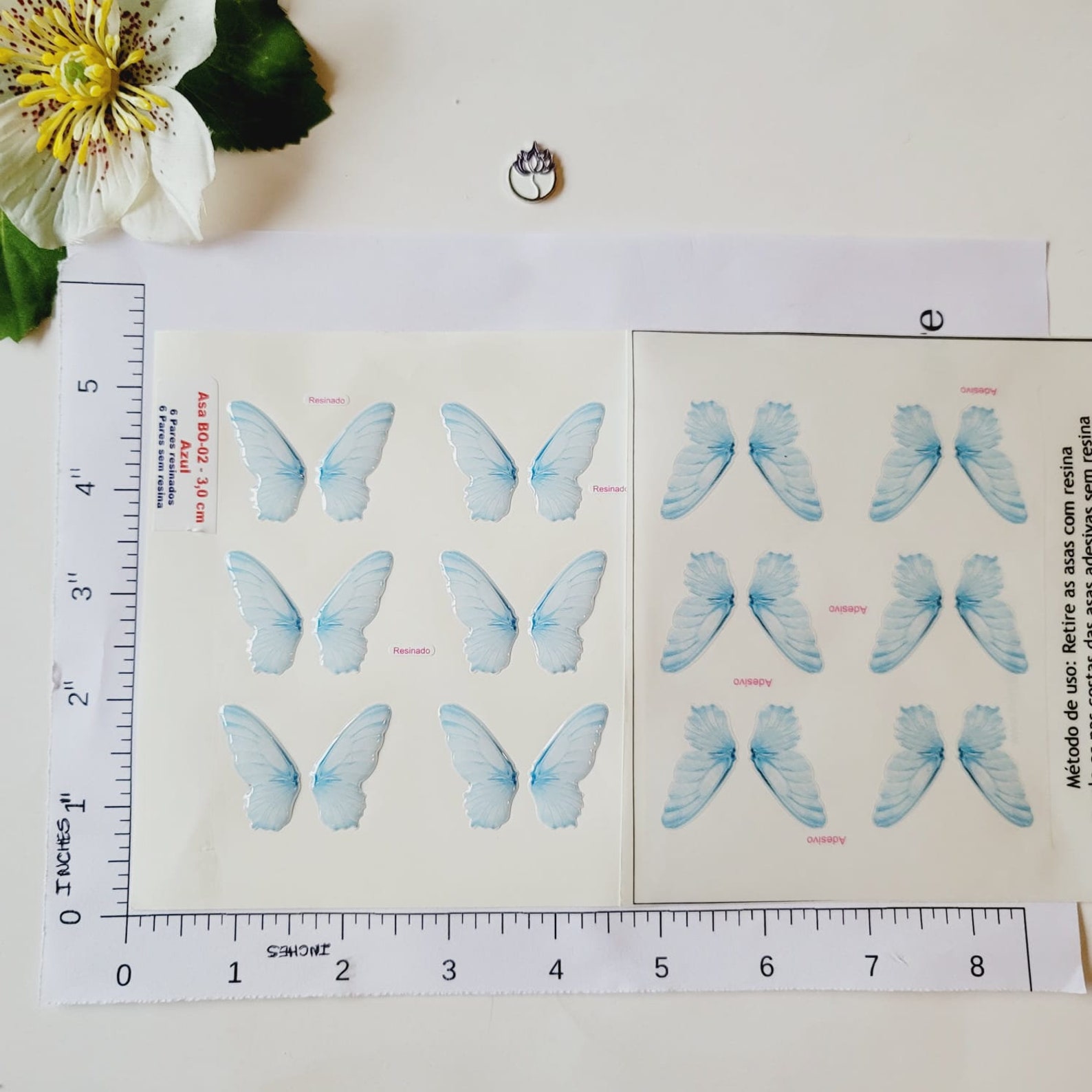 STORE CLOSING SALE - Adhesive Resin Wings for Clays (set of 4) Mnc 3.0 ...
