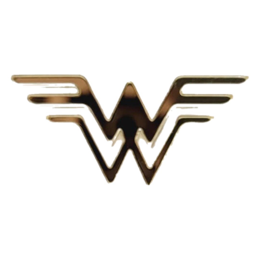 Acrylic Superwoman Sign Appliques for Hairbow and DIY Projects - GOLD ...