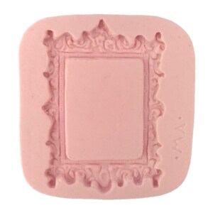 Square Frame Silicone Mold 146 MA for Clay Dolls Making, Resin, Soap ...