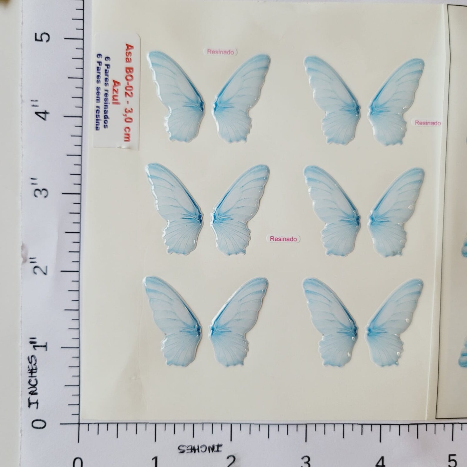 STORE CLOSING SALE - Adhesive Resin Wings for Clays (set of 4) Mnc 3.0 ...