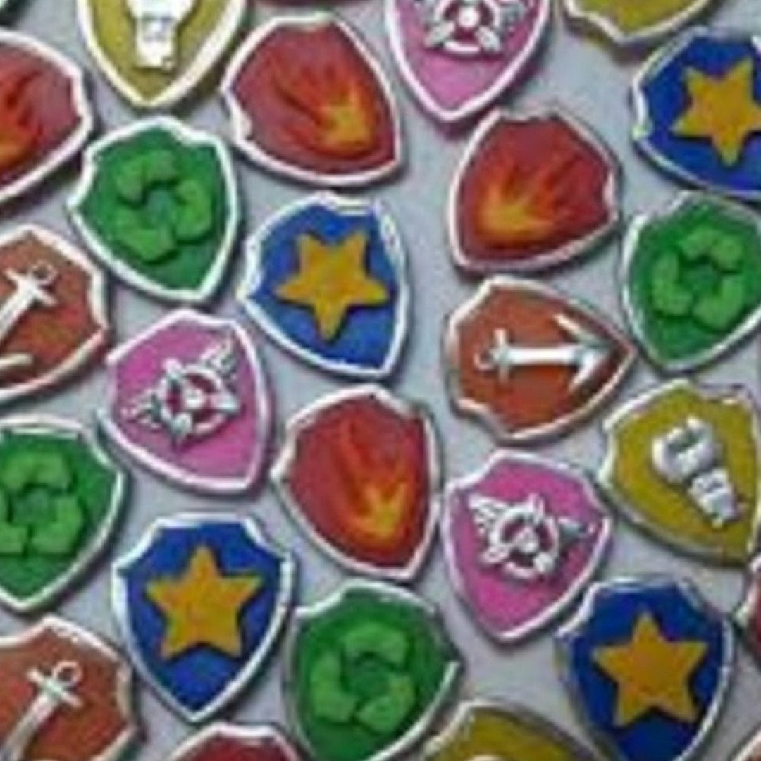 Animal Patrol Symbols Silicone Mold 237 MA for Clay Dolls Making, Resin ...