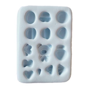 Mini Miudinhos Silicone Mold AJ 18 for Clay Dolls Making, Resin, Soap ...