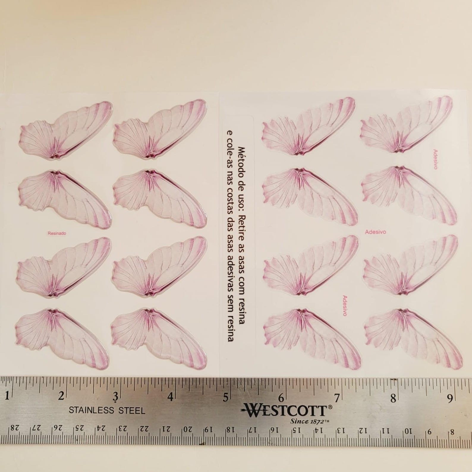 STORE CLOSING SALE - Adhesive Resin Wings for Clays (set of 4) Mnc 4.5 ...