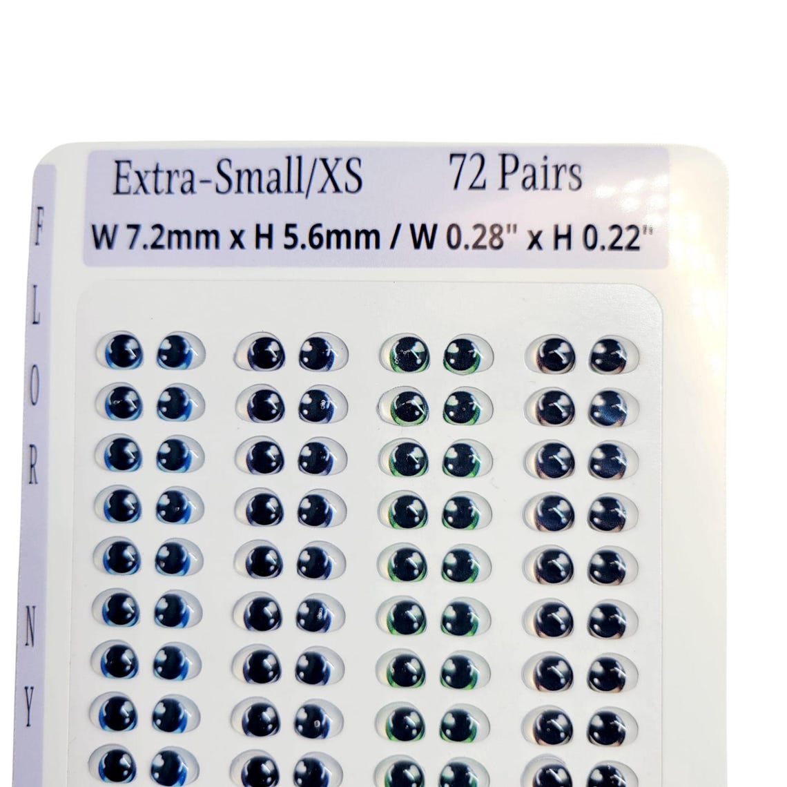 STORE CLOSING SALE Adhesive Resin Eyes Fny 1014 - Extrasmall/xs - 64 ...
