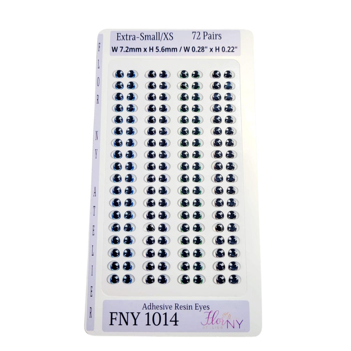 STORE CLOSING SALE Adhesive Resin Eyes Fny 1014 - Extrasmall/xs - 64 ...