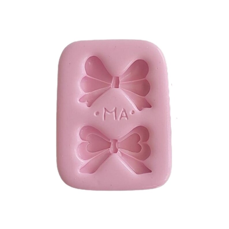 STORE CLOSING SALE - Cute Bows #2 Silicone Mold 762 M.A. for Clay Dolls ...