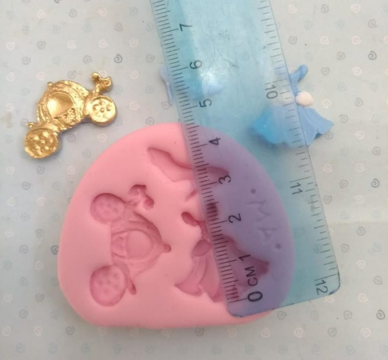 STORE CLOSING SALE - Kit Cinderella Silicone Mold 566 M.A. for Clay ...