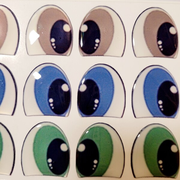 Sticker Eyes - Etsy