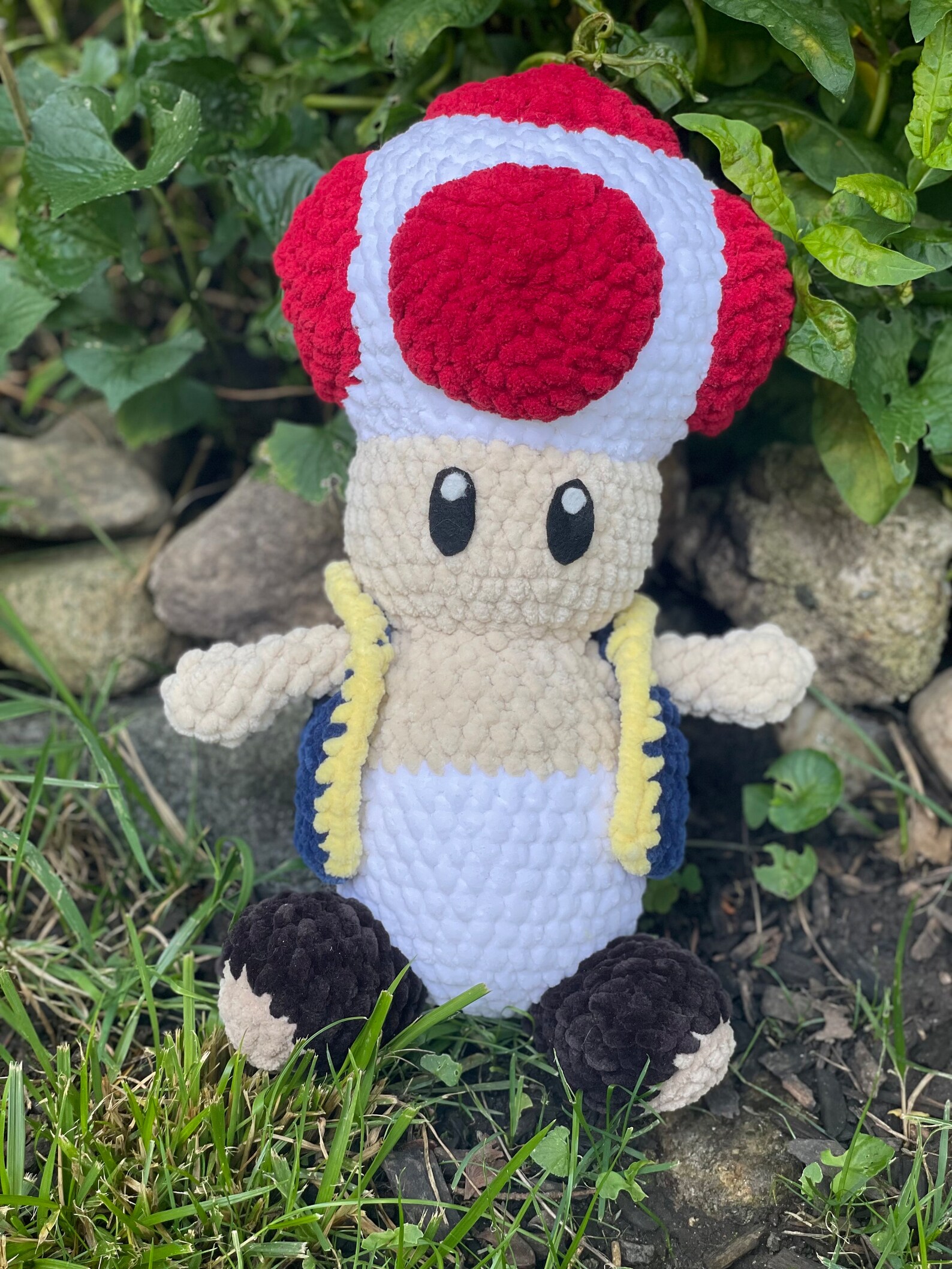 Mushroom Man Plushie Crochet Pattern - Etsy