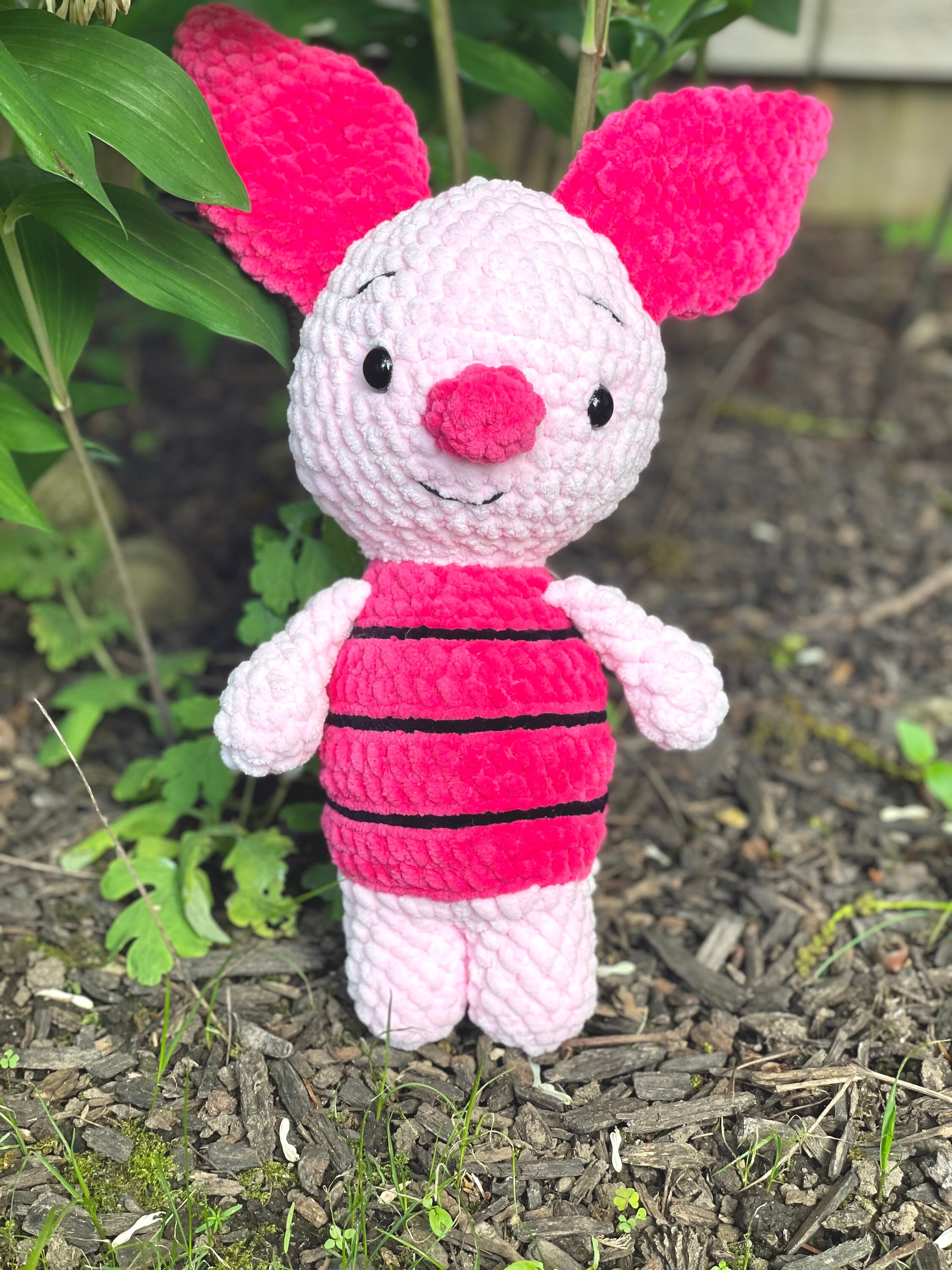 Piglet Crochet Pattern | Winnie the Pooh - Etsy