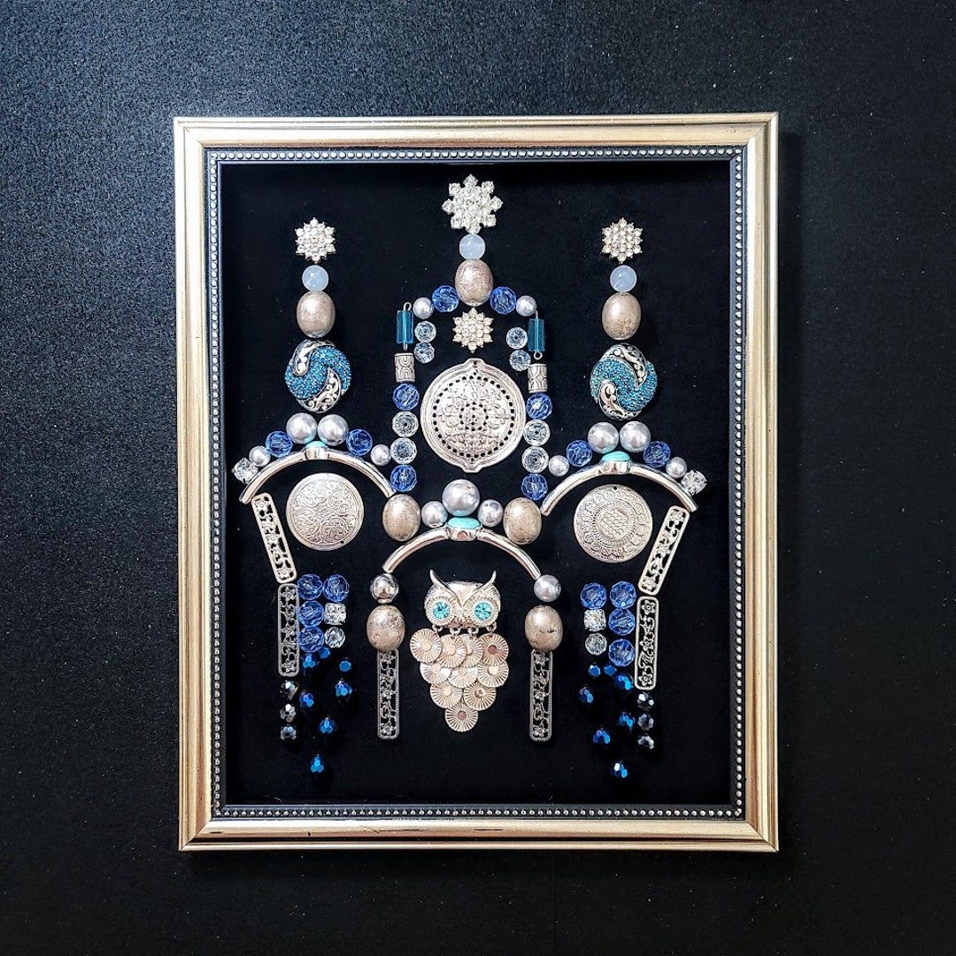 Ice Castle Framed Decor | Ice Queen Castle Wall Hanging | Ice Palace ...