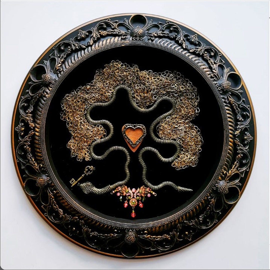 Steampunk Tree of Life Wisdom Tree Tree of Life Framed Art Key From My ...