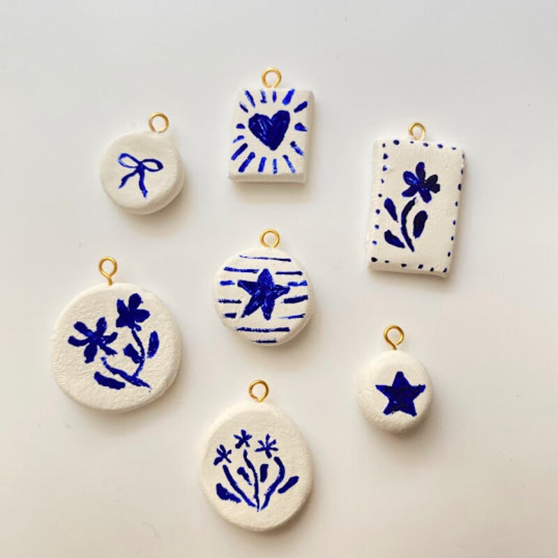 Polymer Clay Charms Etsy