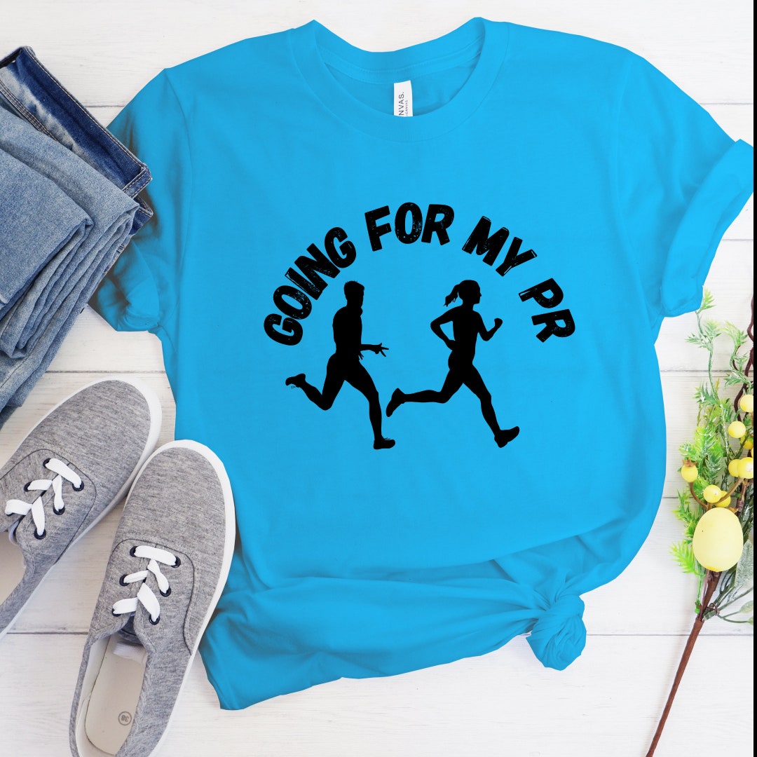 Going for Pr/graphic Active Lifestyle Jogging for Fitness Running Races ...
