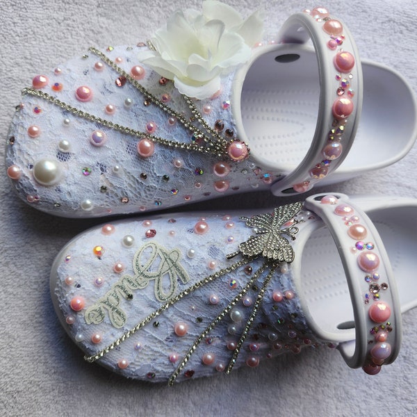 Wedding Crocs - Etsy