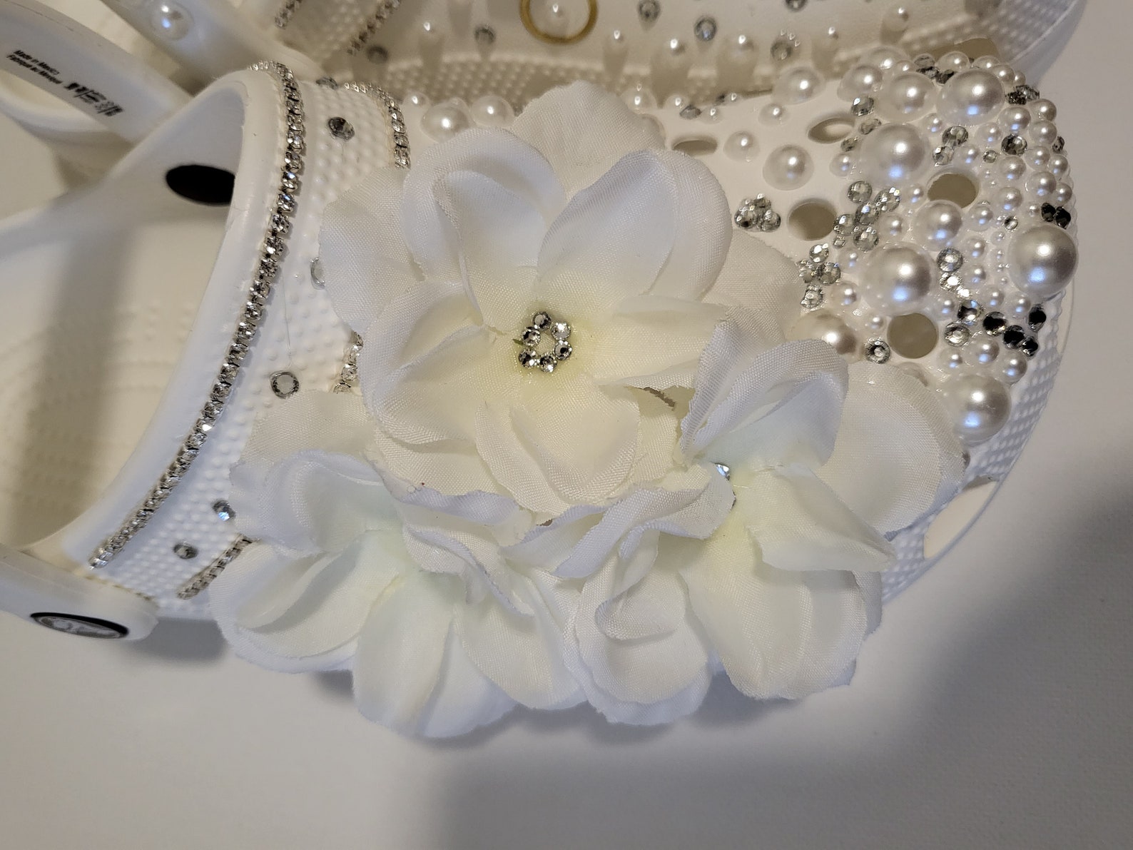 Bride Elegant Wedding Crocs Comfortable Shoes for Brides - Etsy