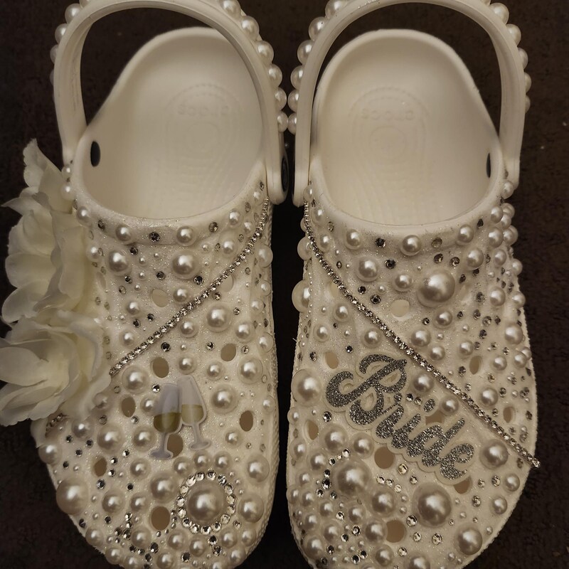 Wedding Crocs - Etsy
