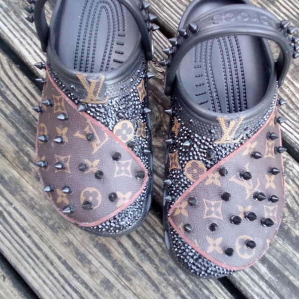Louis Vuitton Crocs - Etsy