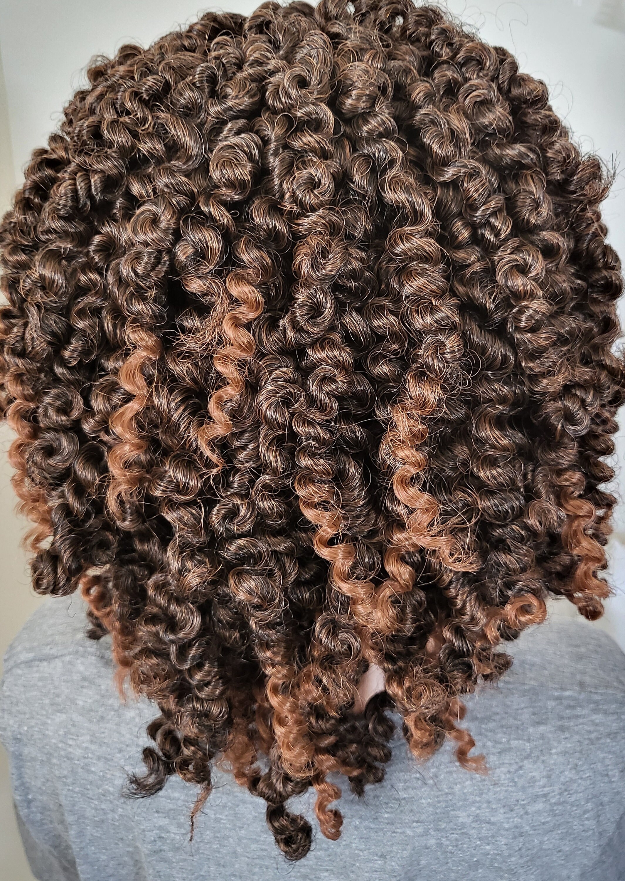 Curly Wig Cap All Over Curls Two Toned Headband Friendly - Etsy