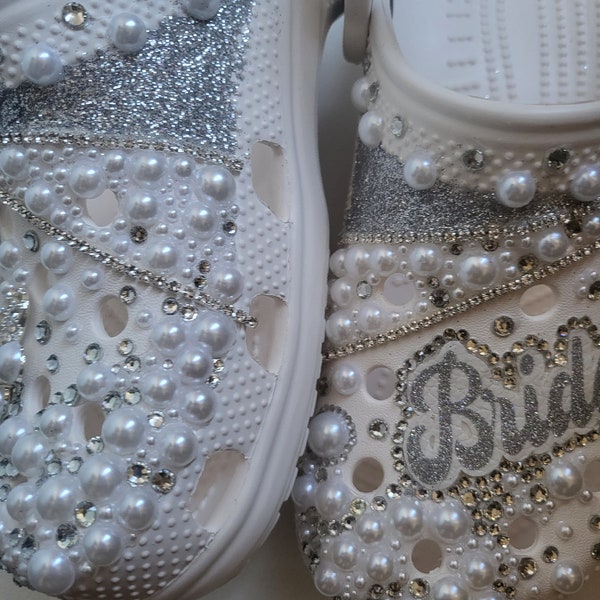 Wedding Crocs - Etsy