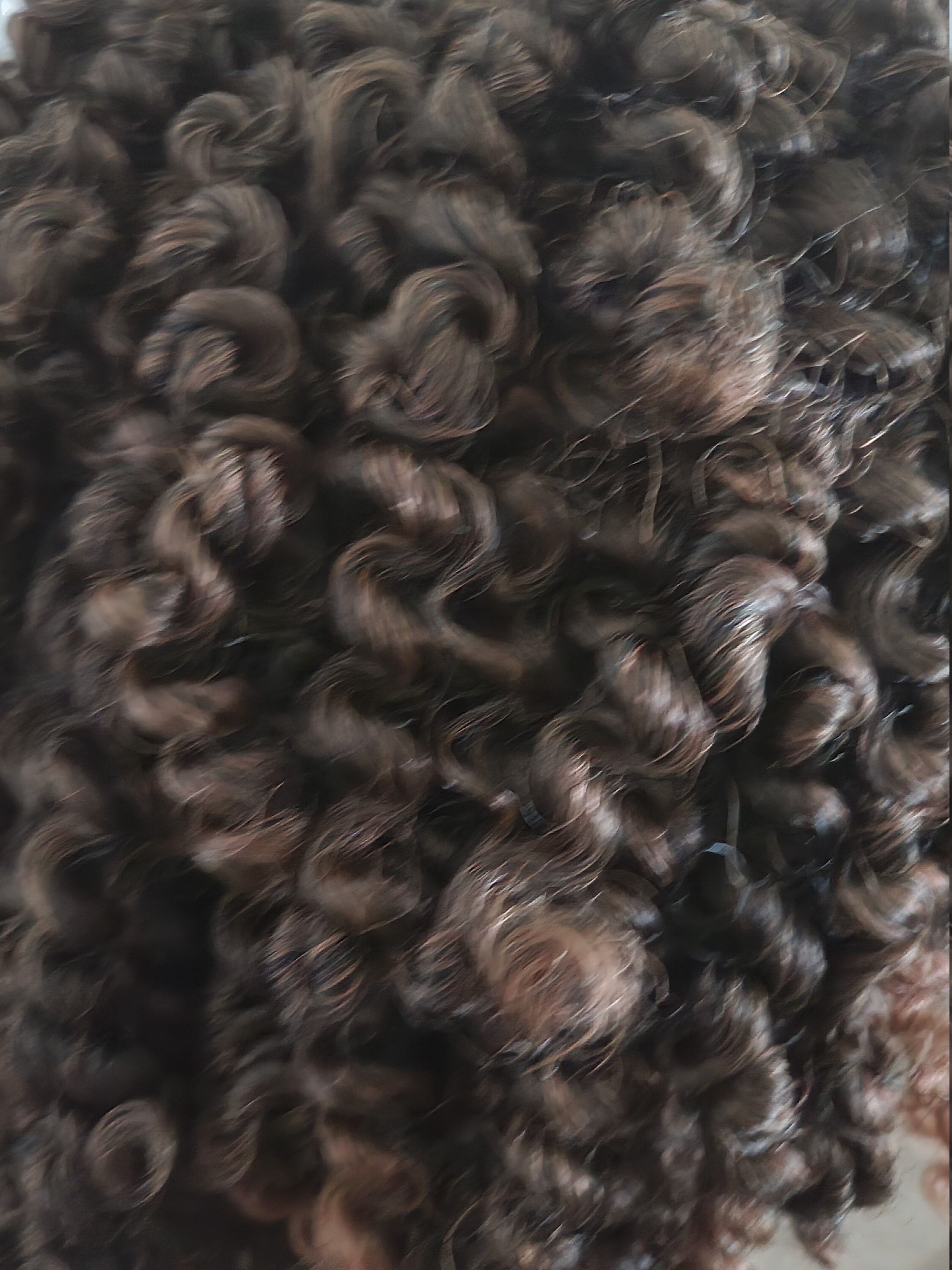 Curly Wig Cap All Over Curls Two Toned Headband Friendly - Etsy