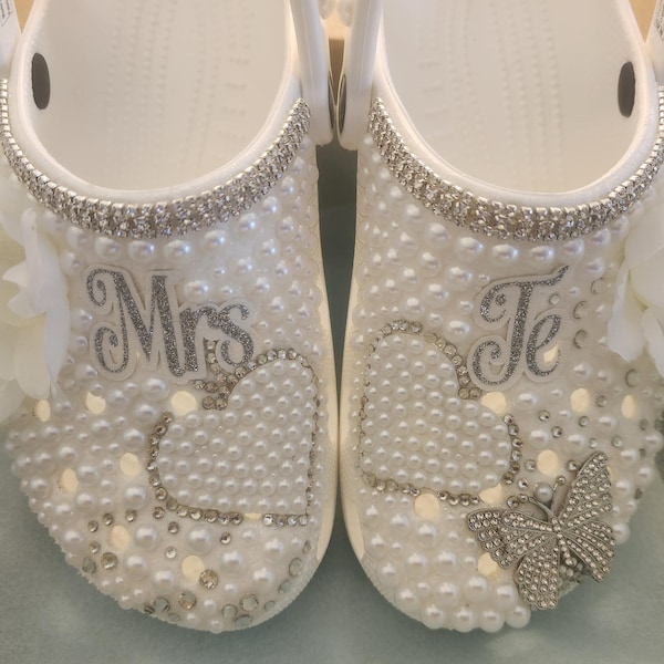 Wedding Crocs - Etsy