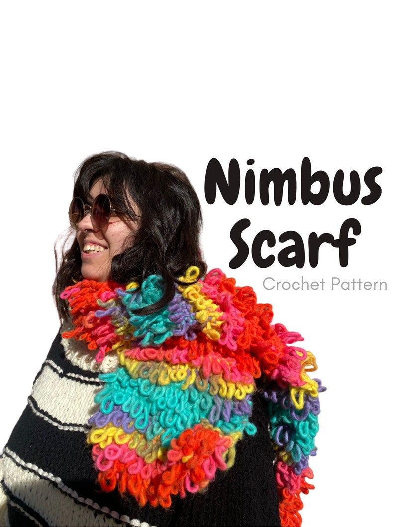 Crochet Scarf Pattern, Crochet Pattern, Scarf Pattern, Cool Pattern ...