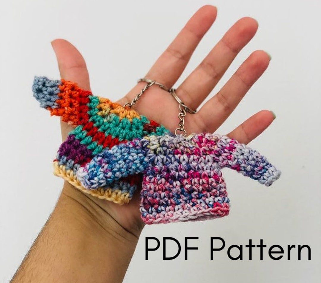 PDF Pattern: Mini Sweaters for Christmas, Ornamentes, Hand Knitted ...