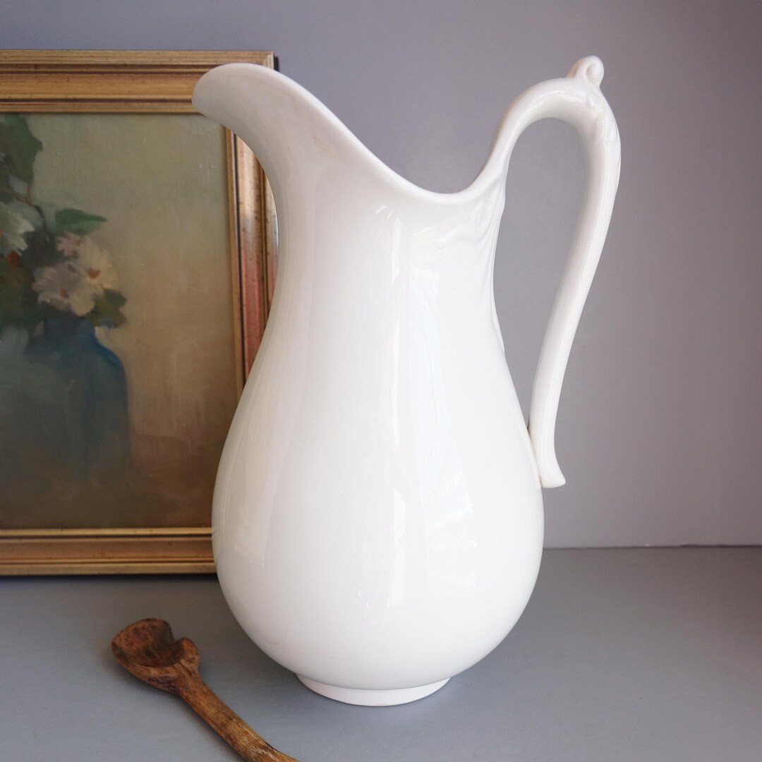 Antique Ironstone Pitcher/vintage Ironstone Pitcher/royal China ...