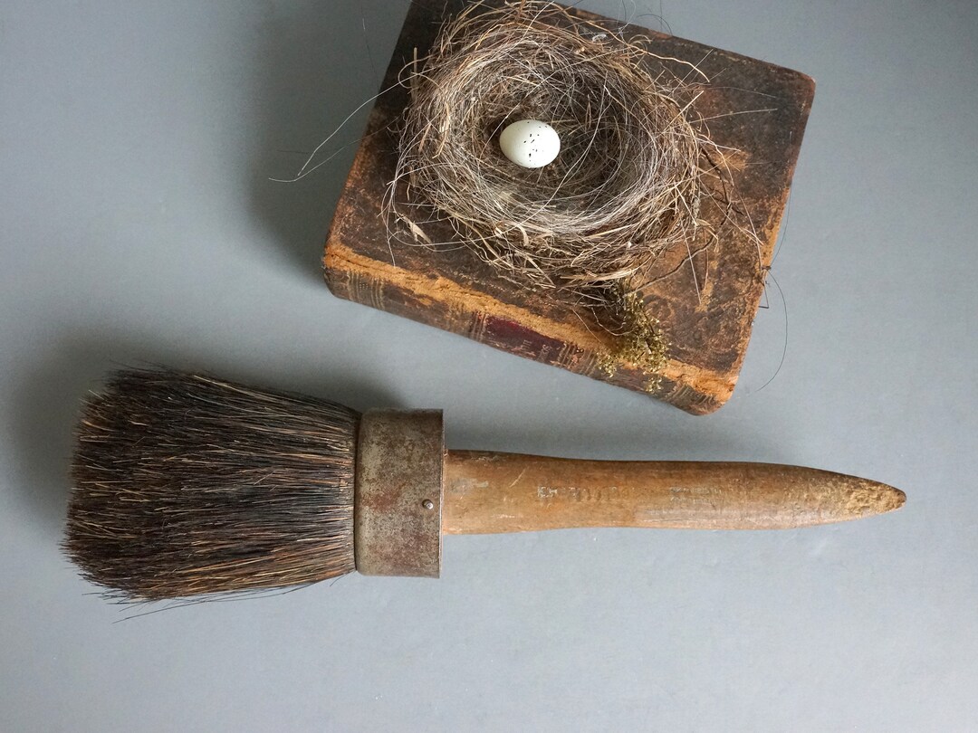 Antique Horsehair Stencil Brush/dappling Brush/late 19th Century/gift ...